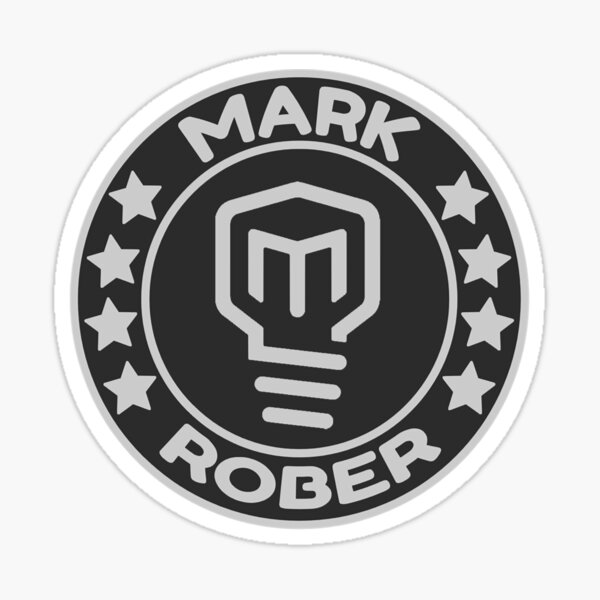 "Mark Rober " Sticker for Sale by MandMVintagez | Redbubble