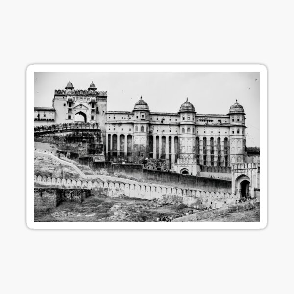 "Fort Amber, Rajasthan, India" Sticker for Sale by Lieyim | Redbubble