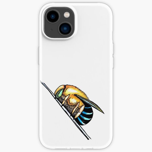 Australian Blue Banded Bee Iphone Case For Sale By Pipandthesea