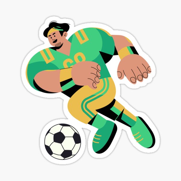"The best footballer " Sticker for Sale by dBesto | Redbubble