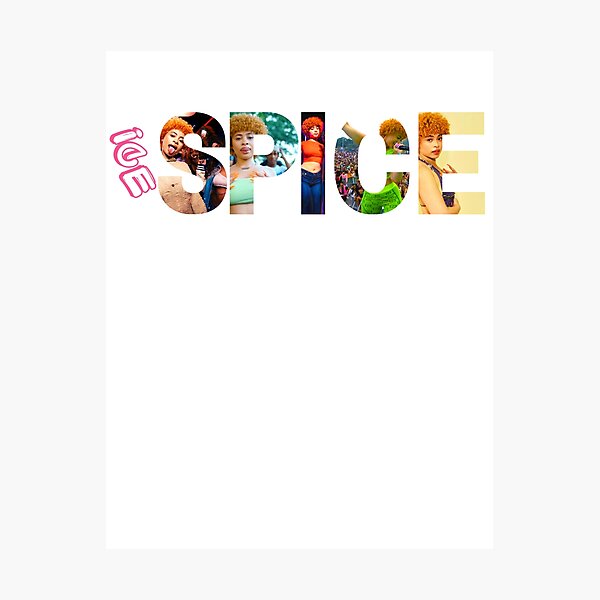 "Ice Spice t shirt and sticker | Ice Spice Sticker" Photographic Print ...
