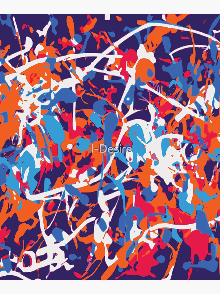 "Splash, Paint Effect Design." Sticker for Sale by I-Desire | Redbubble