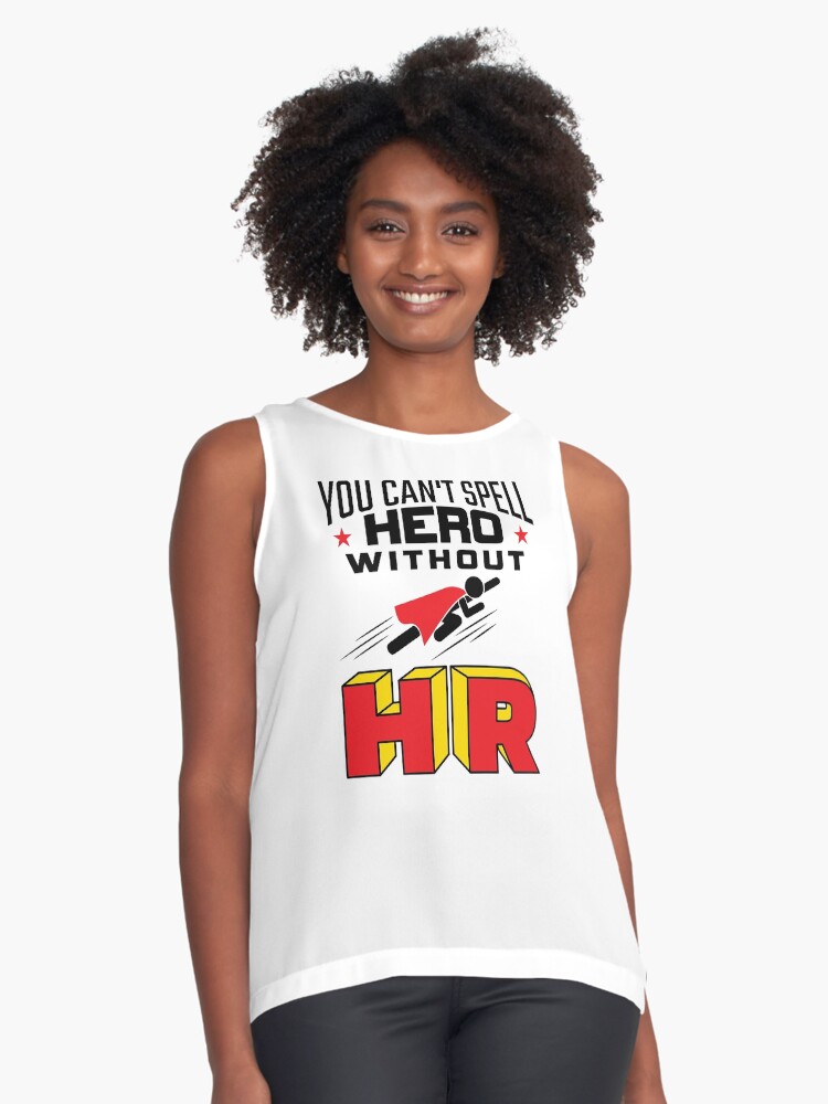 "You Can't Spell Hero Without HR Funny Human Resources" Sticker for ...