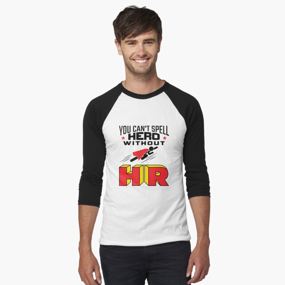 "You Can't Spell Hero Without HR Funny Human Resources" Sticker for ...