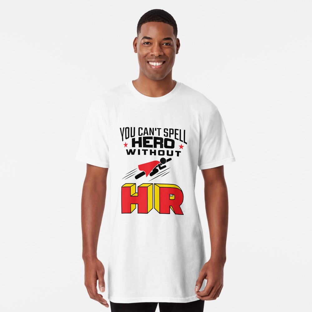 "You Can't Spell Hero Without HR Funny Human Resources" Sticker for ...