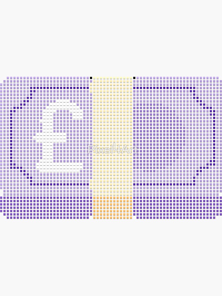 "Emoji Pixel Art Banknote with Pound Sign" Sticker for Sale by ...