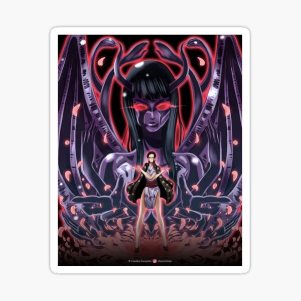 " NICO ROBIN THE DEVIL FACE WANO ONE PIECE" Sticker for Sale by ...