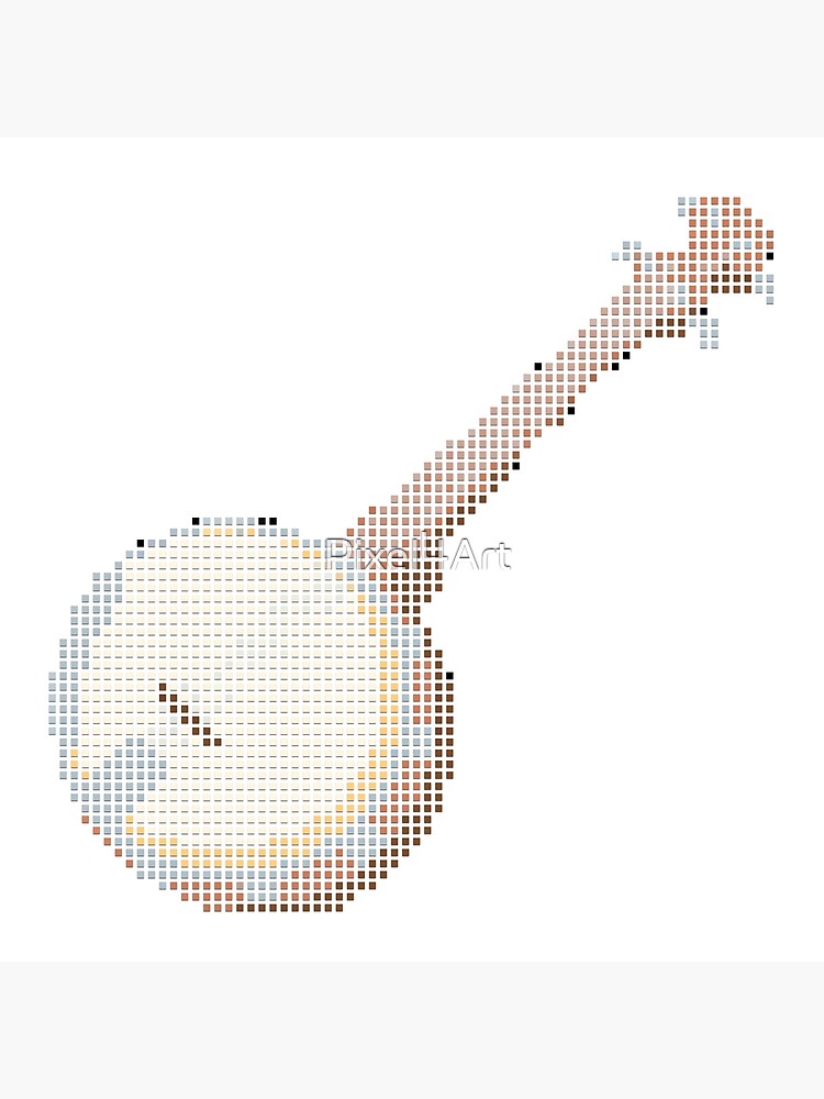 "Emoji Pixel Art Banjo" Poster for Sale by Pixel4Art | Redbubble