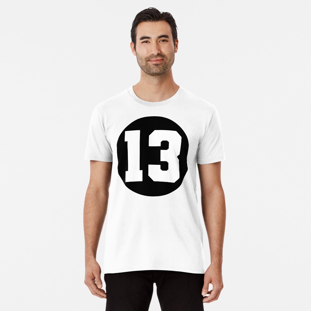 "Number Thirteen - 13" Sticker for Sale by SPAZE-Typo | Redbubble