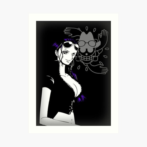 "NICO ROBIN BLACK WANO ONE PIECE" Art Print for Sale by allwhatiwant4 ...