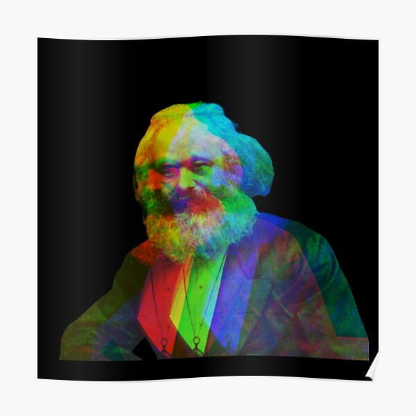 "Karl Marx" Poster for Sale by donica35 | Redbubble