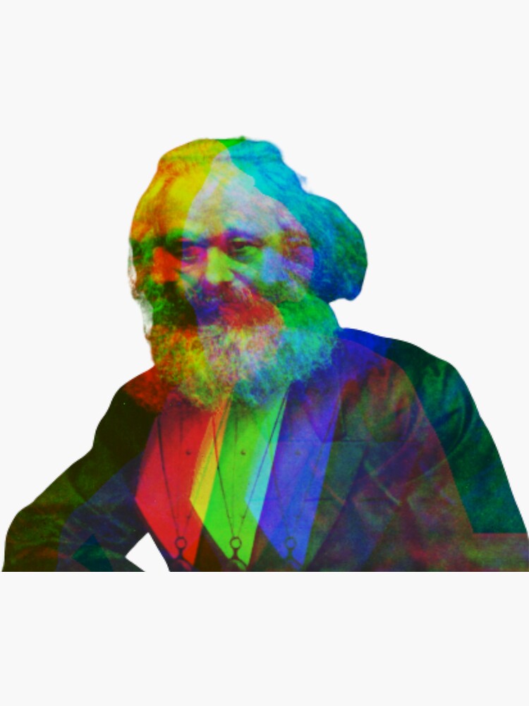 "Karl Marx" Sticker for Sale by donica35 | Redbubble