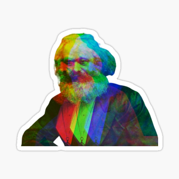 "Karl Marx" Sticker for Sale by donica35 | Redbubble