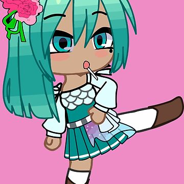 "Gacha club meme chibi doll. Girl with fighting style. Karate girl ...