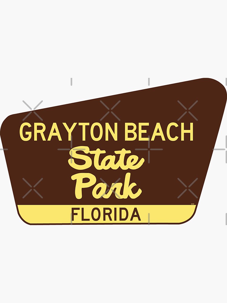 "Grayton Beach State Park Florida FL" Sticker for Sale by ...