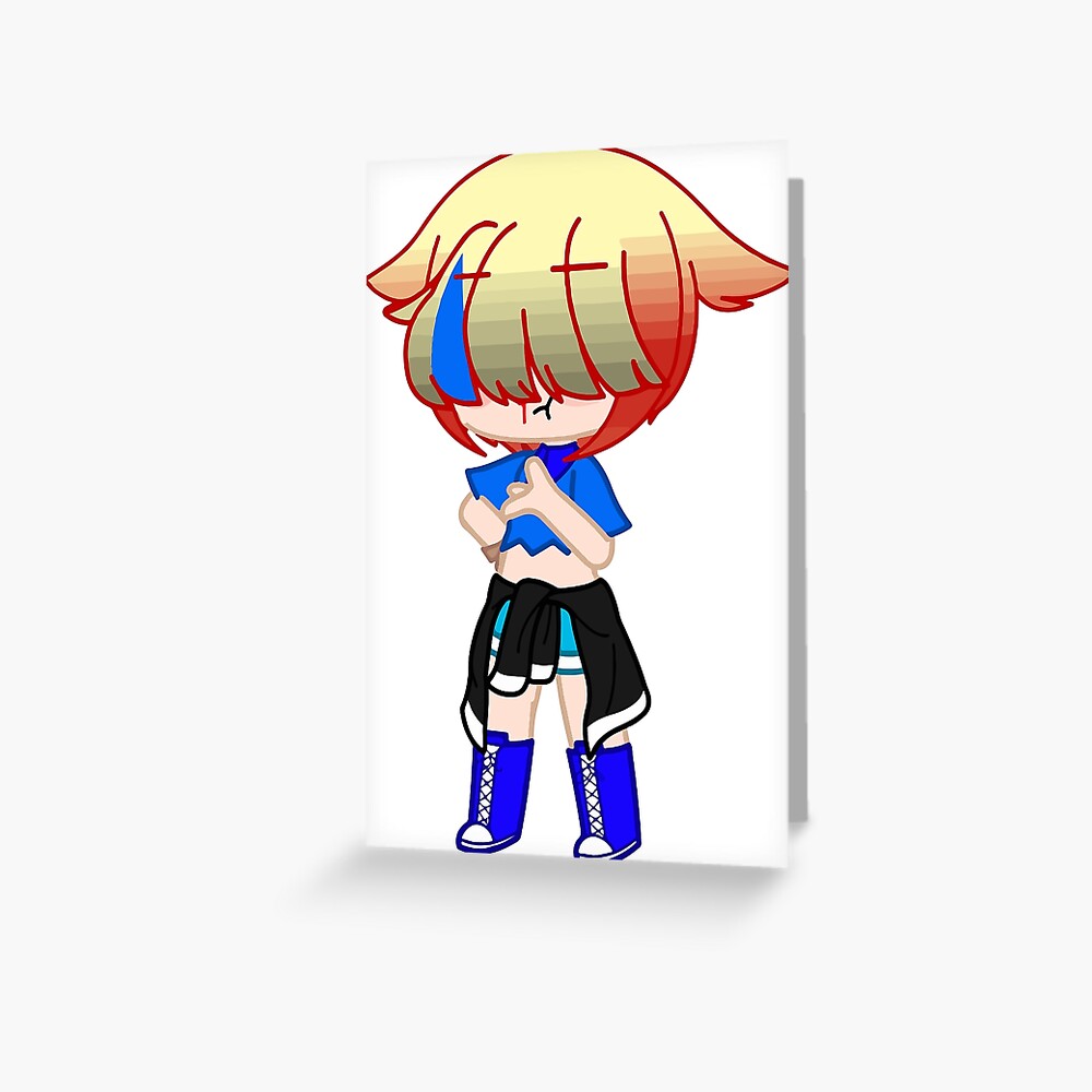 "For Gacha lovers Doll chibi meme from Gacha club - dark school girl ...