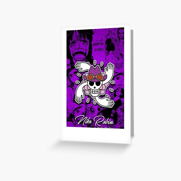 "NICO ROBIN FLAG ONE PIECE" Greeting Card for Sale by allwhatiwant4 ...