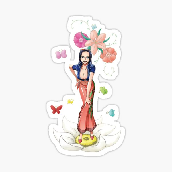 " NICO ROBIN FLOWER ONE PIECE" Sticker for Sale by allwhatiwant4 ...