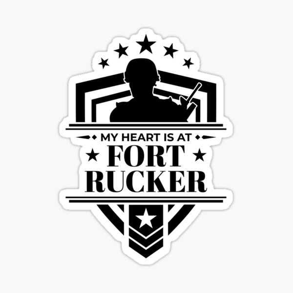 "Fort Rucker " Sticker for Sale by jtrenshaw | Redbubble