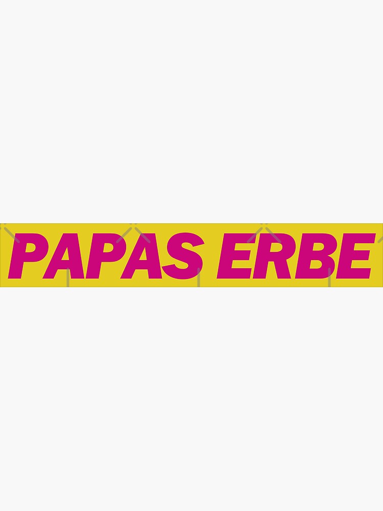 "Papas Erbe - FDP Satire Sticker" Sticker for Sale by surrile | Redbubble