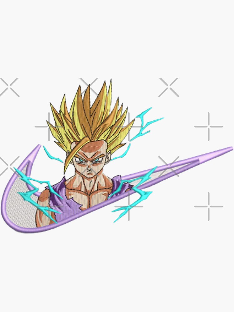 "Gohan" Sticker for Sale by aniclothing | Redbubble