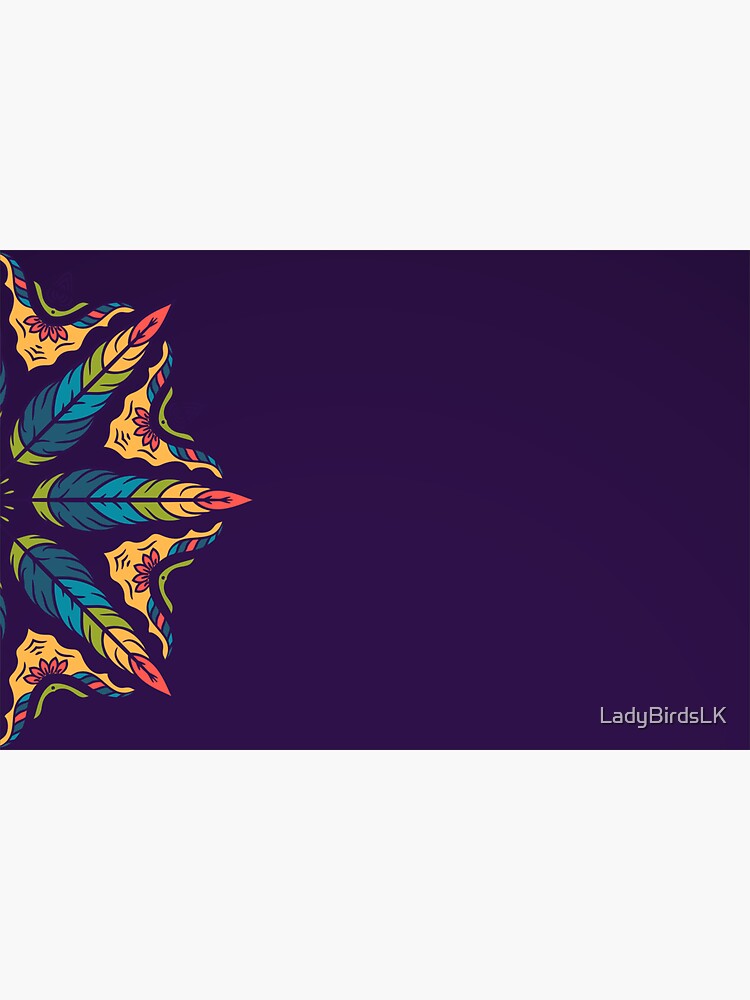 "Patchwork Mandela art" Sticker for Sale by LadyBirdsLK | Redbubble