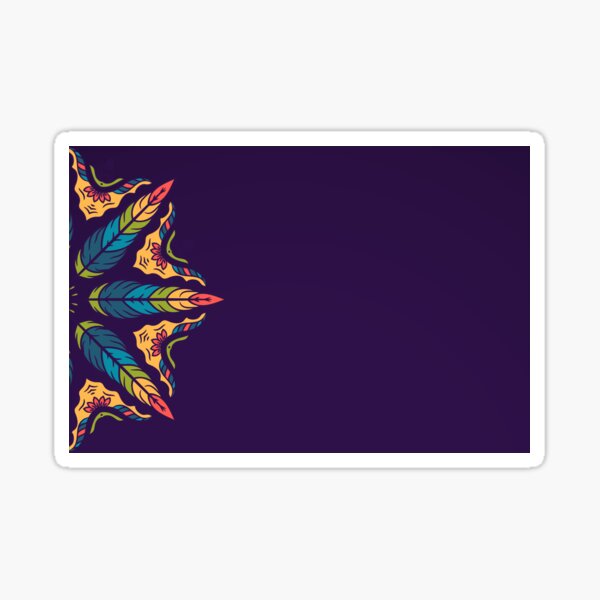 "Patchwork Mandela art" Sticker for Sale by LadyBirdsLK | Redbubble