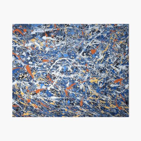 "Jackson Pollock style Paintings" Art Board Print for Sale by Megaplus ...