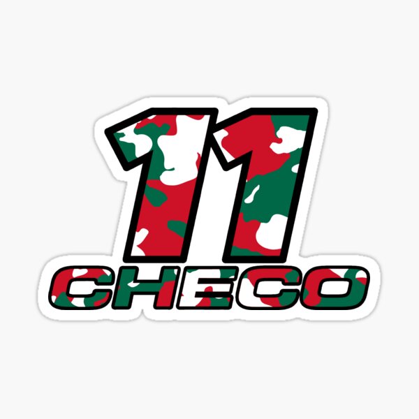 Pegatina «Sergio 'Checo' Pérez 11 - Camuflaje México - Fórmula 1» de ...