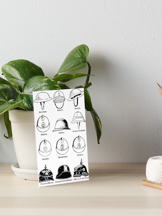 "WWI Helmet Collage" Art Board Print for Sale by seentheglory | Redbubble