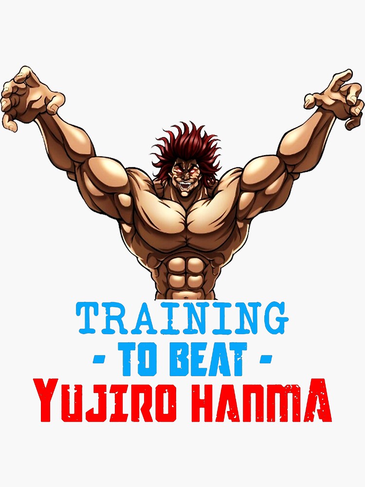 "Yujiro hanma gym, Baki Hanma" Sticker for Sale by HASSANIYATT | Redbubble