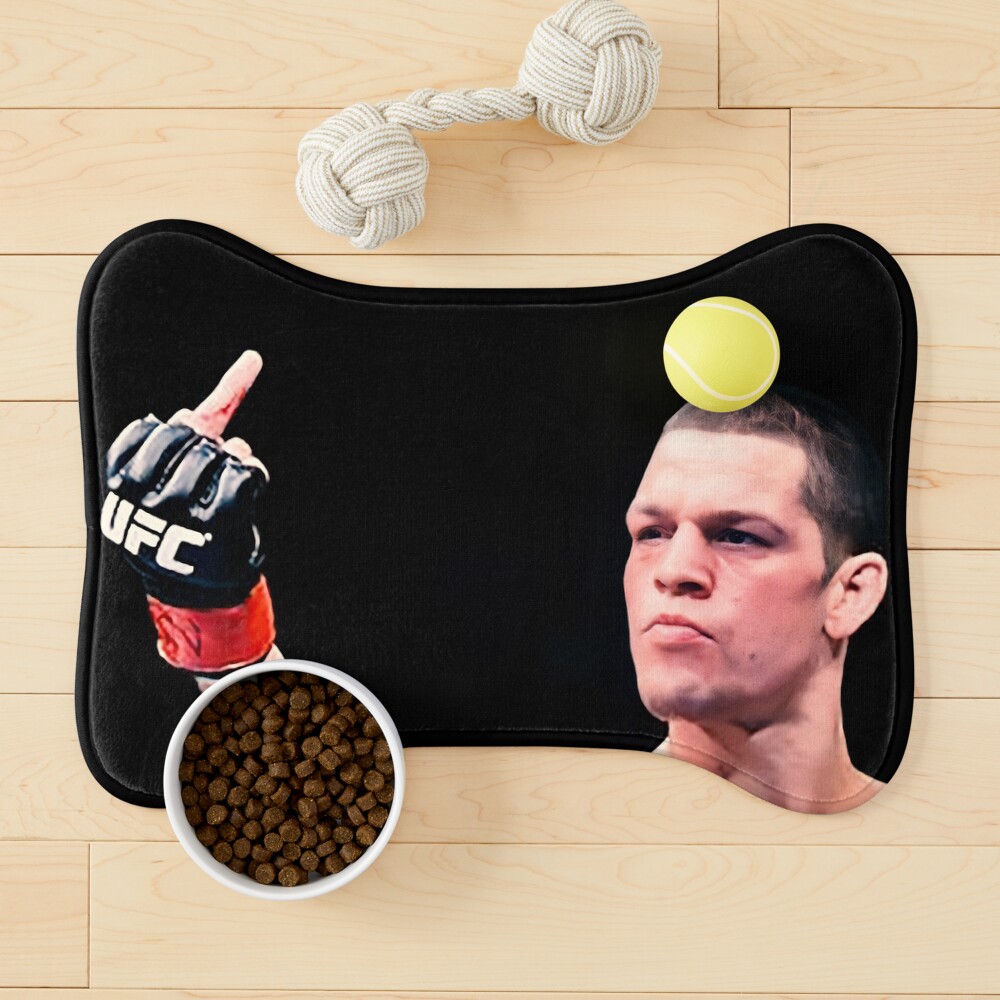 "Nate Diaz Flip Off Finger Nate Diaz Bloody Nate Diaz" Sticker for Sale ...