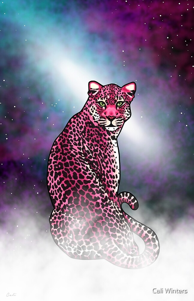 "Space Leopard" by Pretty In Ink | Redbubble