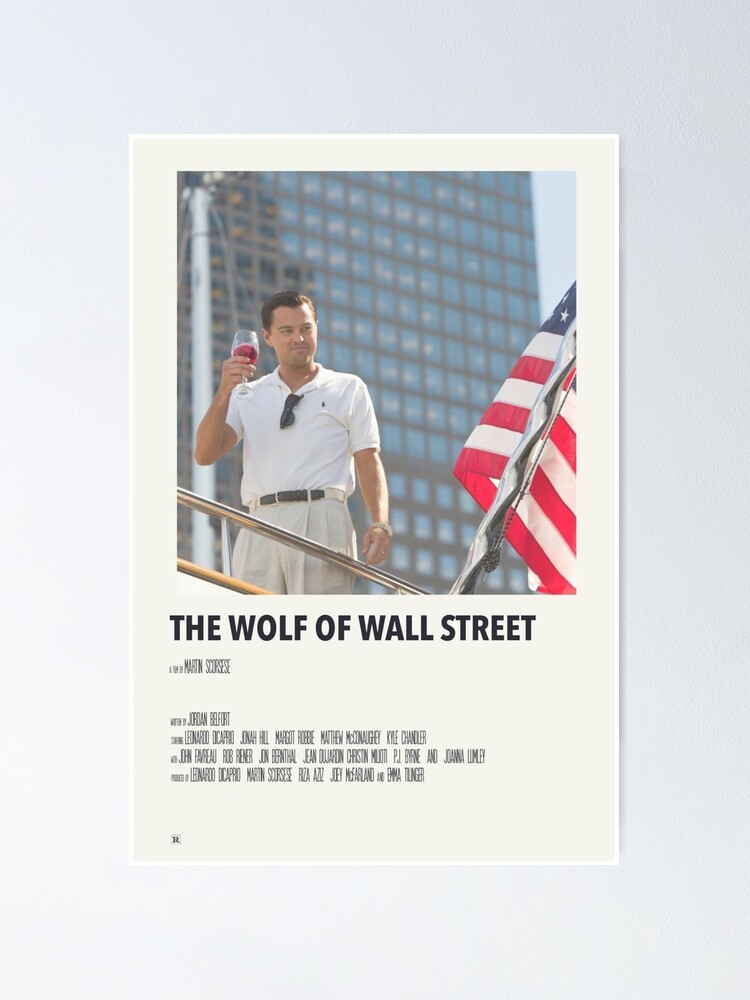"The Wolf of Wall Street" Poster for Sale by Seven-Angels | Redbubble