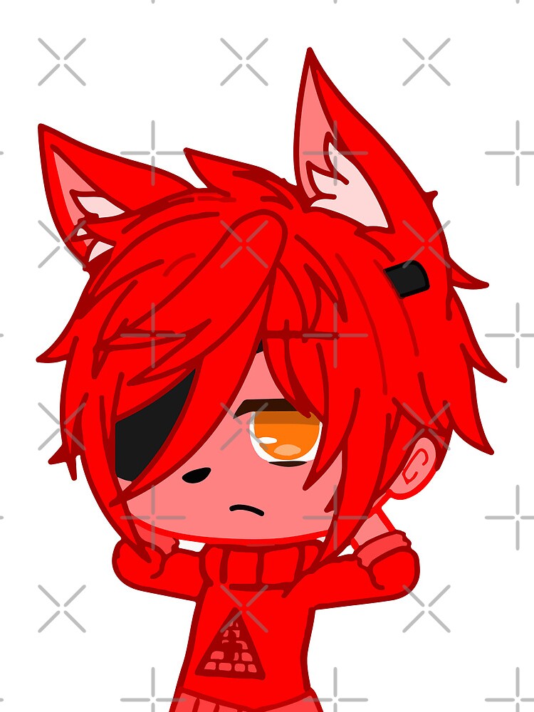 "Gacha club meme chibi pirate doll Red - pirate boy - Gacha Friends ...