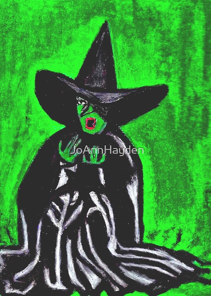 "WIZARD OF OZ MELTING WICKED WITCH " by JoAnnHayden | Redbubble