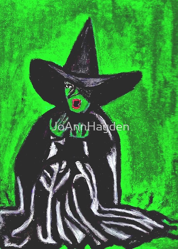 "WIZARD OF OZ MELTING WICKED WITCH " by JoAnnHayden | Redbubble