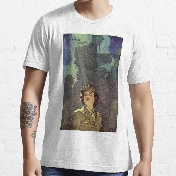 "WWII WAC Poster" T-shirt for Sale by seentheglory | Redbubble | wwii t ...