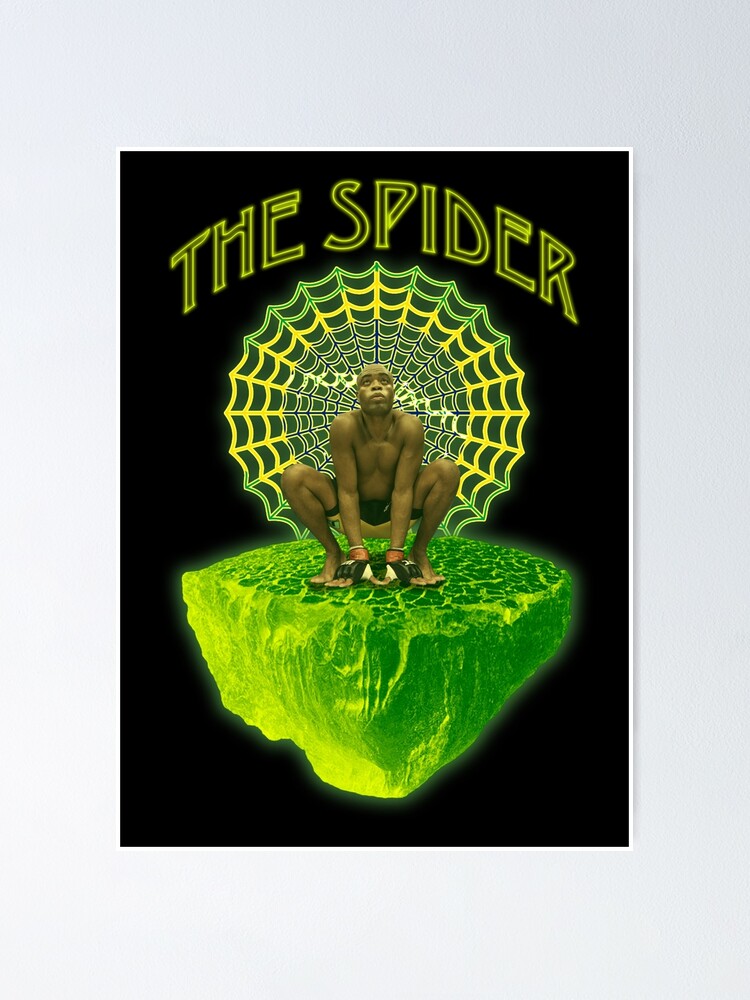 "Anderson "The Spider" Silva (No Background)" Poster for Sale by ...