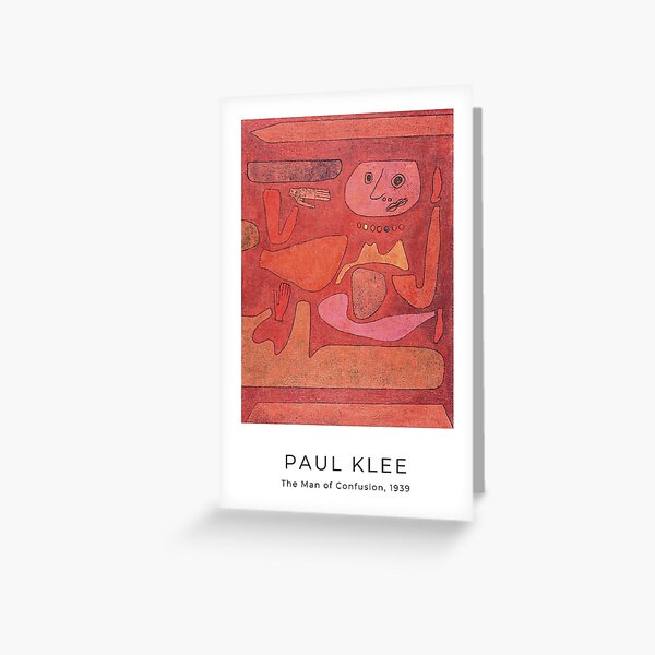 "Klee - Colorful Modern Abstract Art by Paul Klee "The Man of Confusion ...