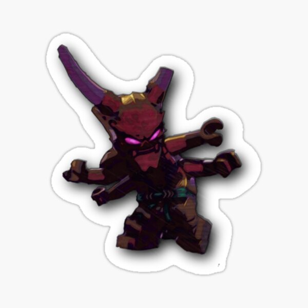 "Oni Lloyd - Ninjago" Sticker for Sale by chadediting | Redbubble