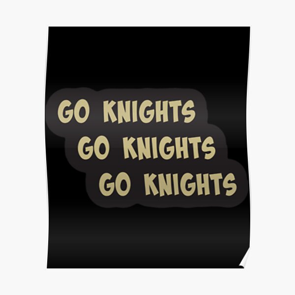 "UCF Go Knights " Poster for Sale by TheGamedayGoods | Redbubble