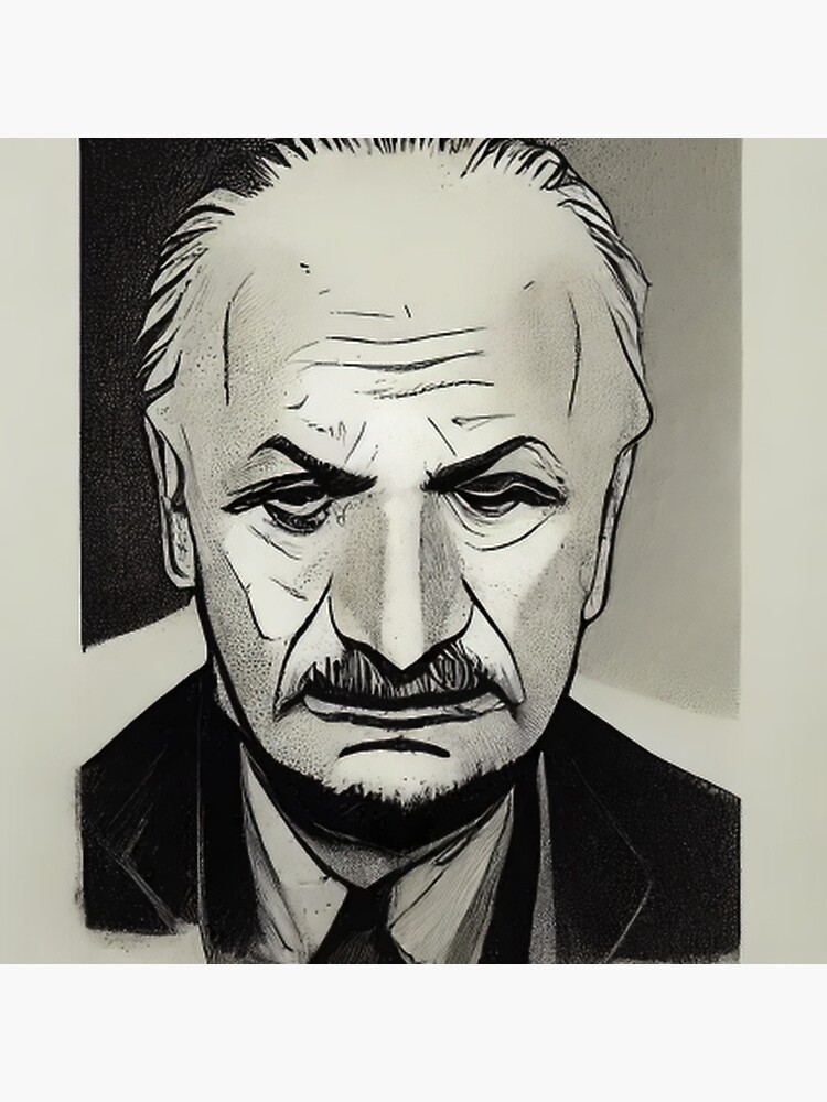 "Martin Heidegger " Poster for Sale by ComicsFactory | Redbubble