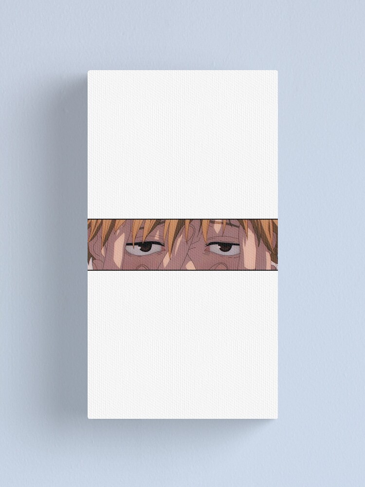 "Chainsaw man - Denji eyes" Canvas Print for Sale by Harukuradesu0 ...