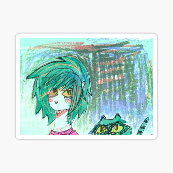 "raccoon friend" Sticker for Sale by awooga-jt | Redbubble