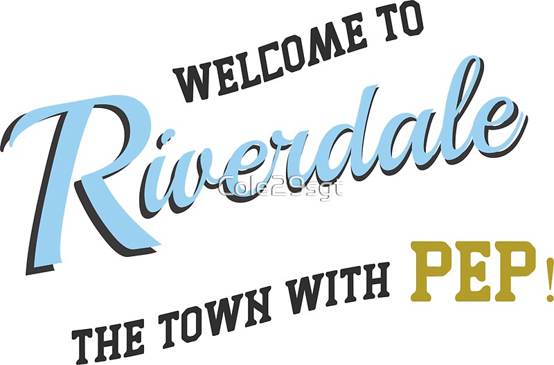 Welcome to Riverdale: Pegatinas | Redbubble