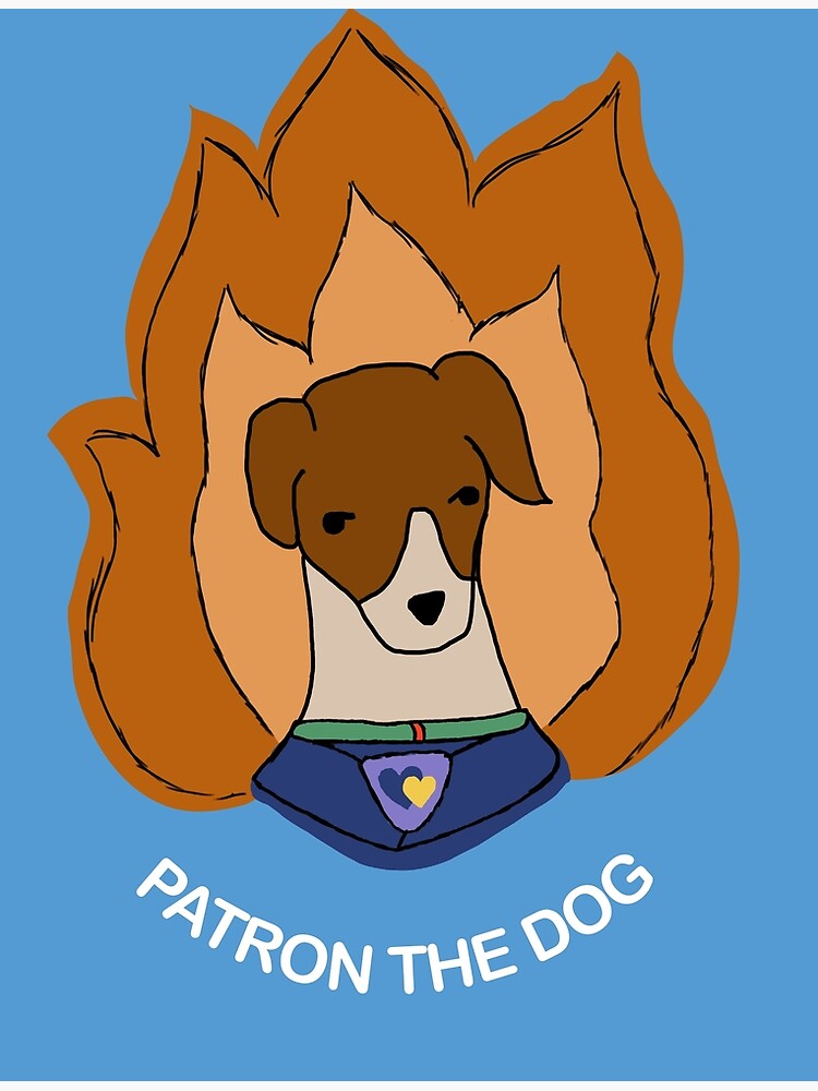 "Ukrainian Dog Patron" Poster for Sale by volya-shop | Redbubble