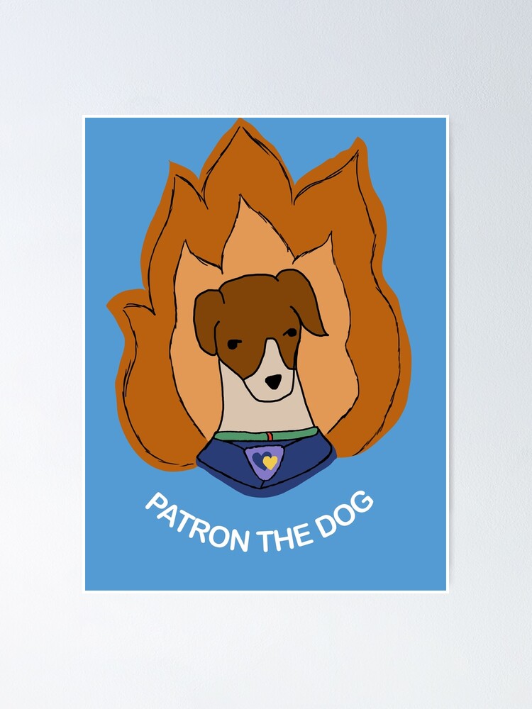 "Ukrainian Dog Patron" Poster for Sale by volya-shop | Redbubble