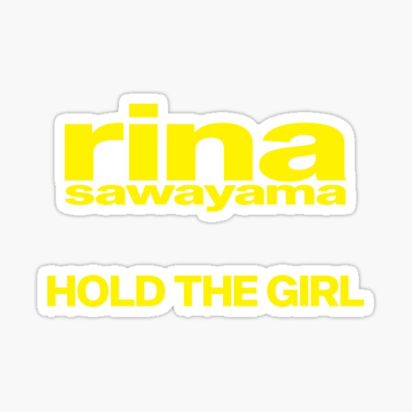 "Rina Sawayama Merch Hold The Girl" Sticker for Sale by BenRyme | Redbubble