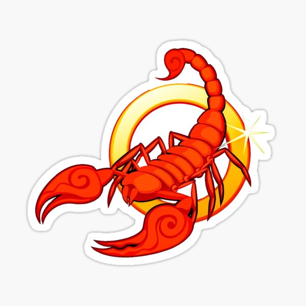 "Scorpio" Sticker for Sale by Lakianaa | Redbubble